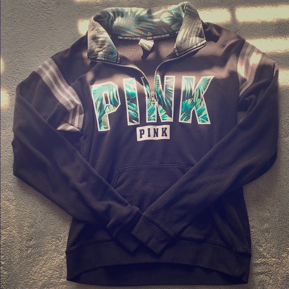 PINK Victoria's Secret | Jackets & Coats | Victorias Secret Pullover ...